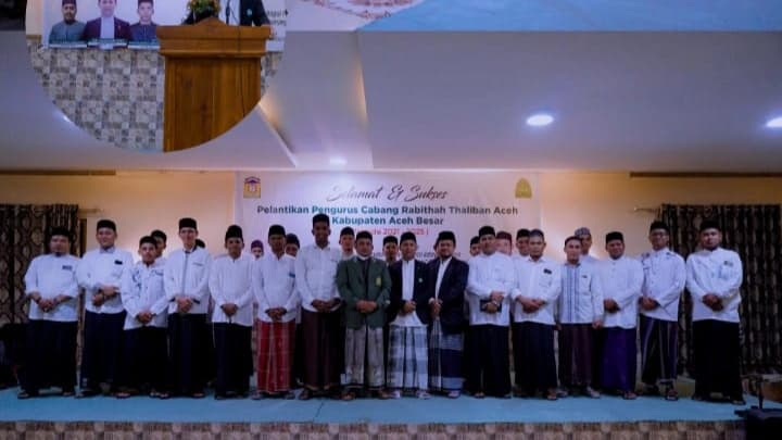 Pengurus Rabithah Thaliban Aceh Besar Dilantik periode 2021-2025 - Nukilan