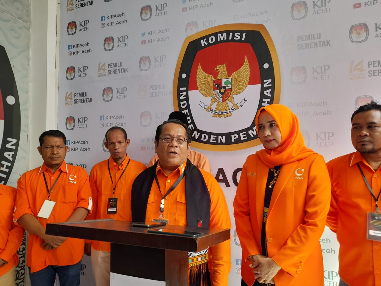 PNA Partai Politik Lokal Kelima Mendaftar ke KIP Aceh - Nukilan