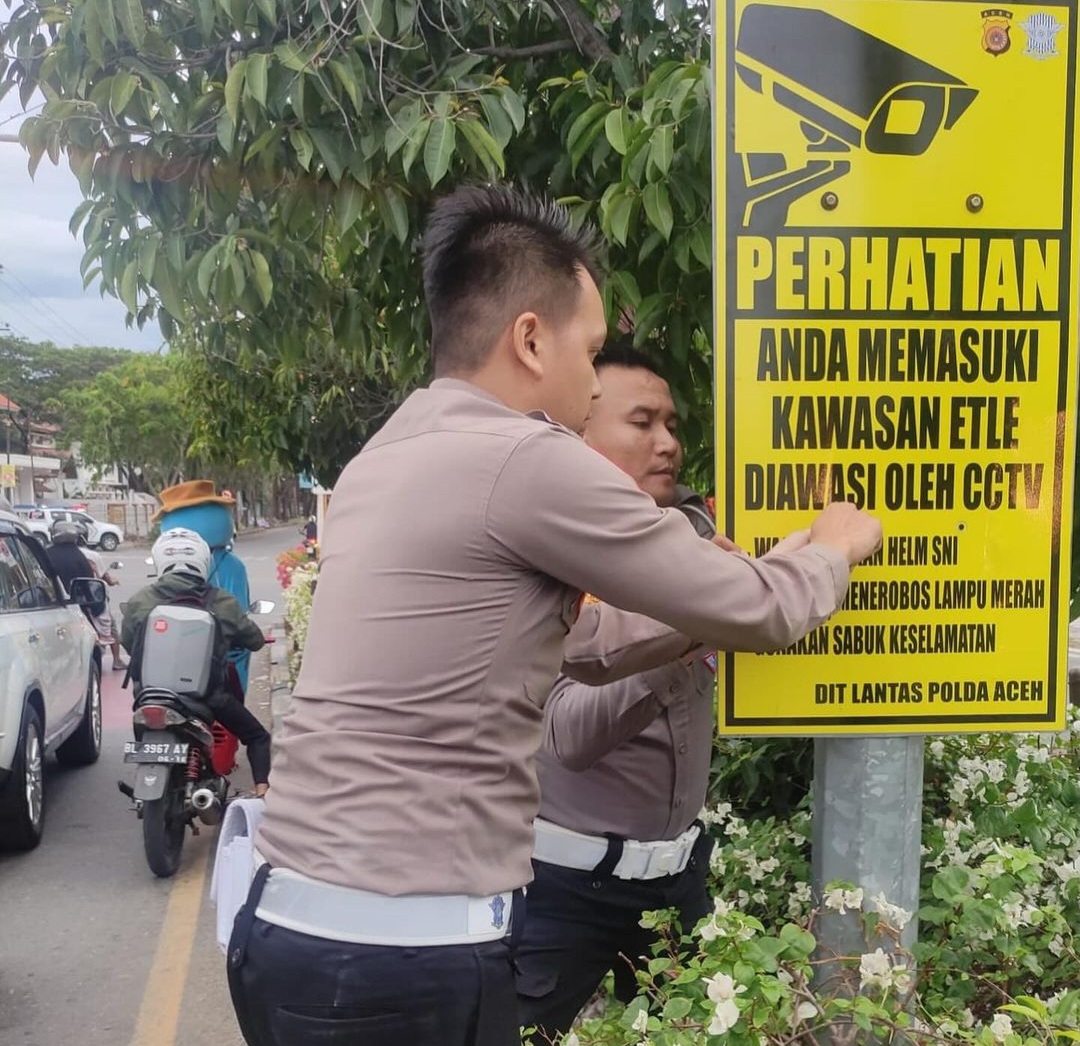 Sejumlah Traffic Light di Banda Aceh Sudah Terpasang Kamera ETLE - Nukilan
