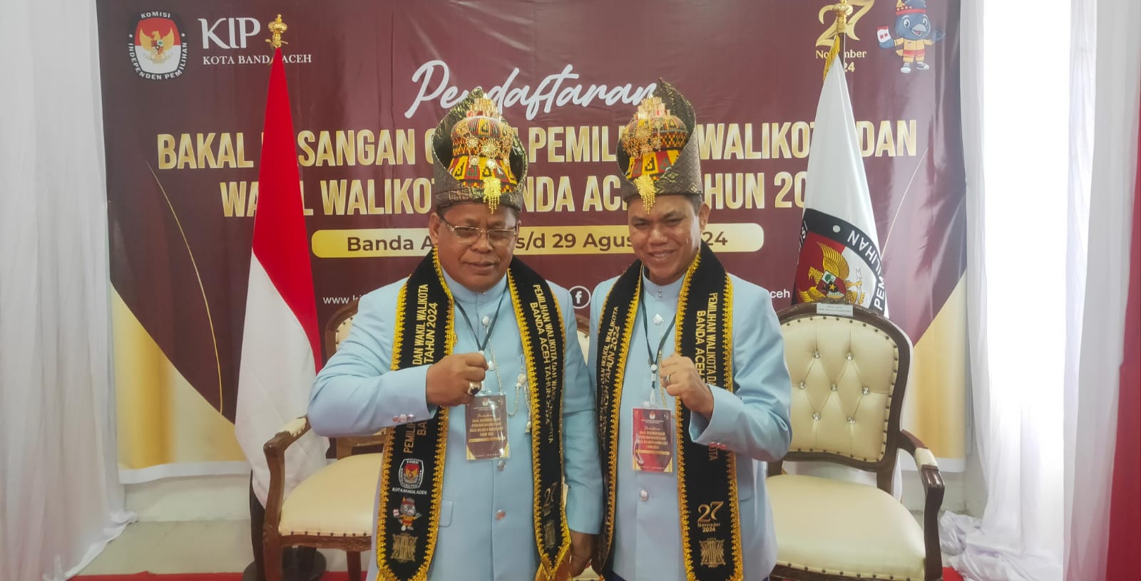 Mendaftar ke KIP, Aminullah-Isnaini Optimis Raih 70 Persen Suara di ...