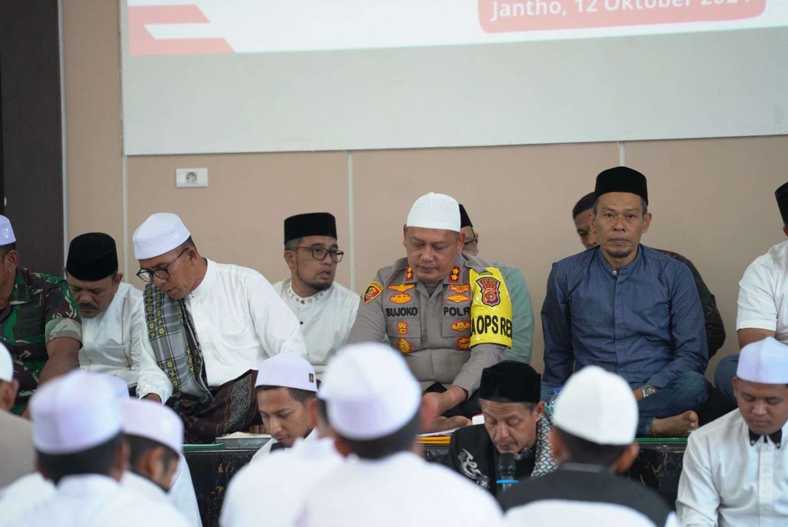 Dorong Pilkada Damai 2024, Polres Aceh Besar Gelar Dzikir dan Doa Bersama - Nukilan