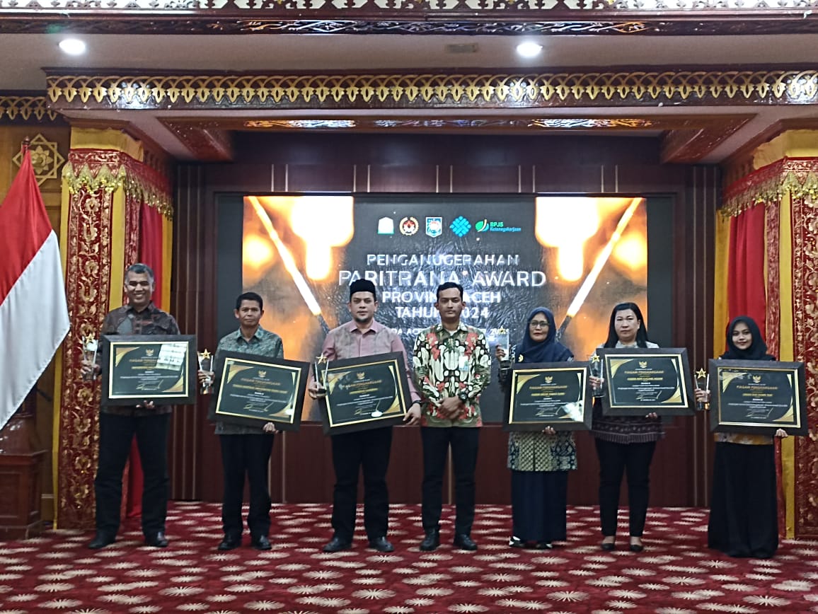 Universitas Teuku Umar Raih Peringkat II Paritrana Award 2024 - Nukilan