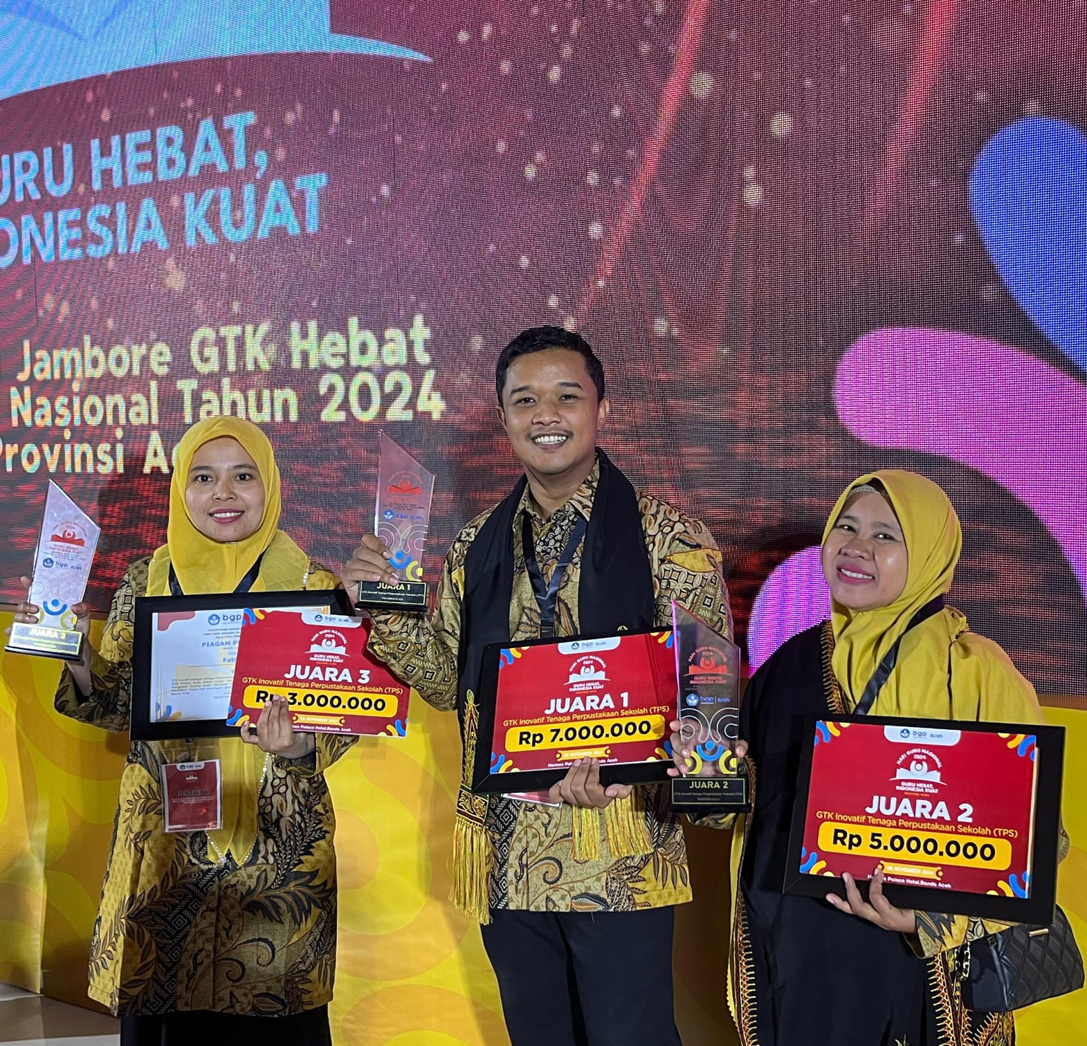 Pustakawan SMKN 1 Banda Aceh Raih Juara 1 Lomba TPS Jambore GTK Hebat 2024 - Nukilan
