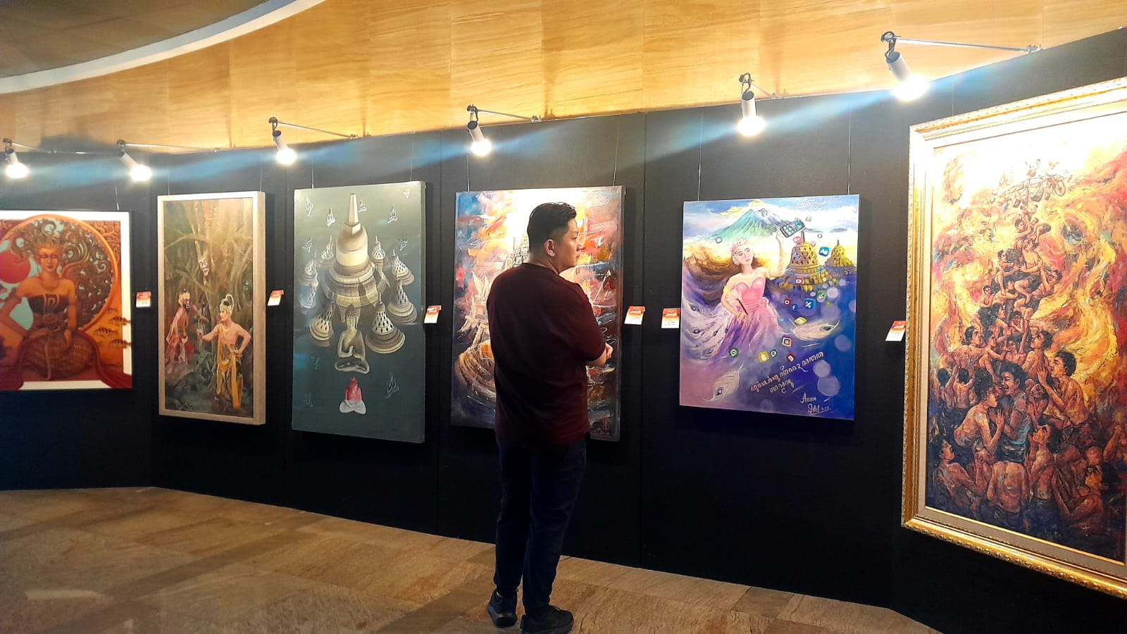 Pergelaran Seni Rupa Berbasis Budaya Nusantara 2025 di Perpusnas ...