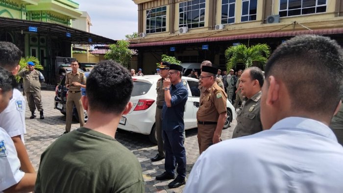 Satpol PP dan WH Aceh Amankan Belasan Pelajar yang Nongkrong di Warkop Saat Jam Sekolah - Nukilan