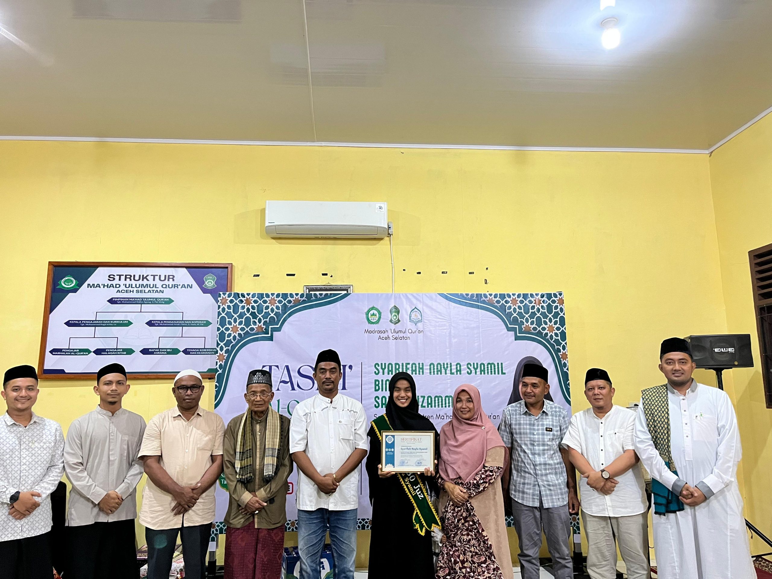 Syarifah Nayla Syamil, Permata Qur’ani Pertama MUQ Aceh Selatan - Nukilan