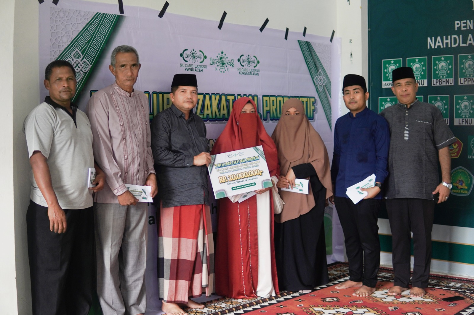 Lazisnu Aceh Salurkan Rp20 Juta Zakat Produktif dari NU Care Lazisnu ...