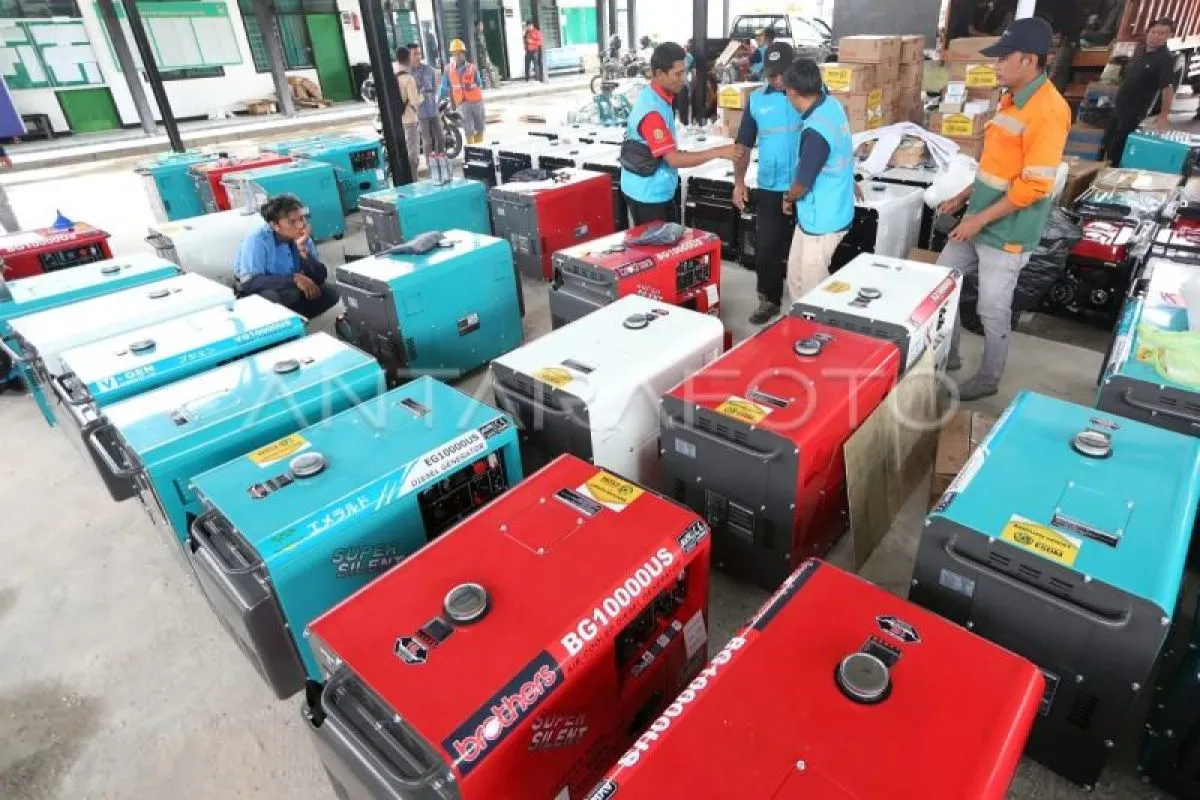 ESDM Distribusikan Seribu Genset untuk 224 Desa Terdampak Bencana di ...